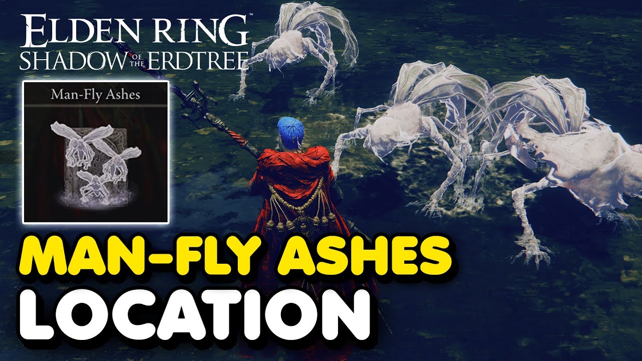 Elden Ring DLC - Man-Fly Spirit Ashes Location (Shadow of The Erdtree Summon Ashes) - YouTube