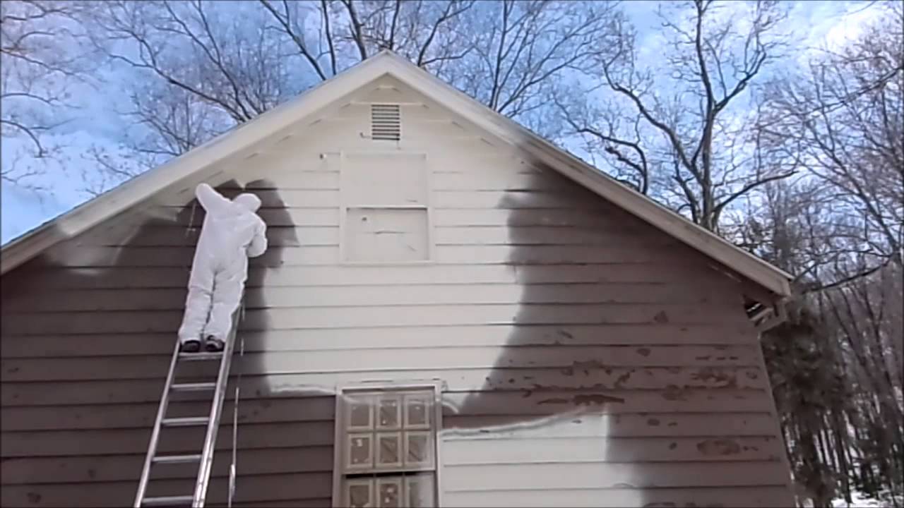 GLS Painters - Garage Spray Painting - YouTube