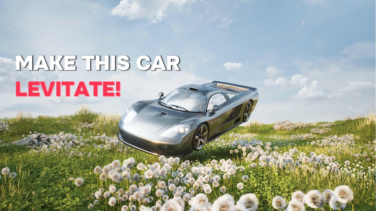 Levitating Car Render in D5 | Full 30-Minute Workflow - YouTube