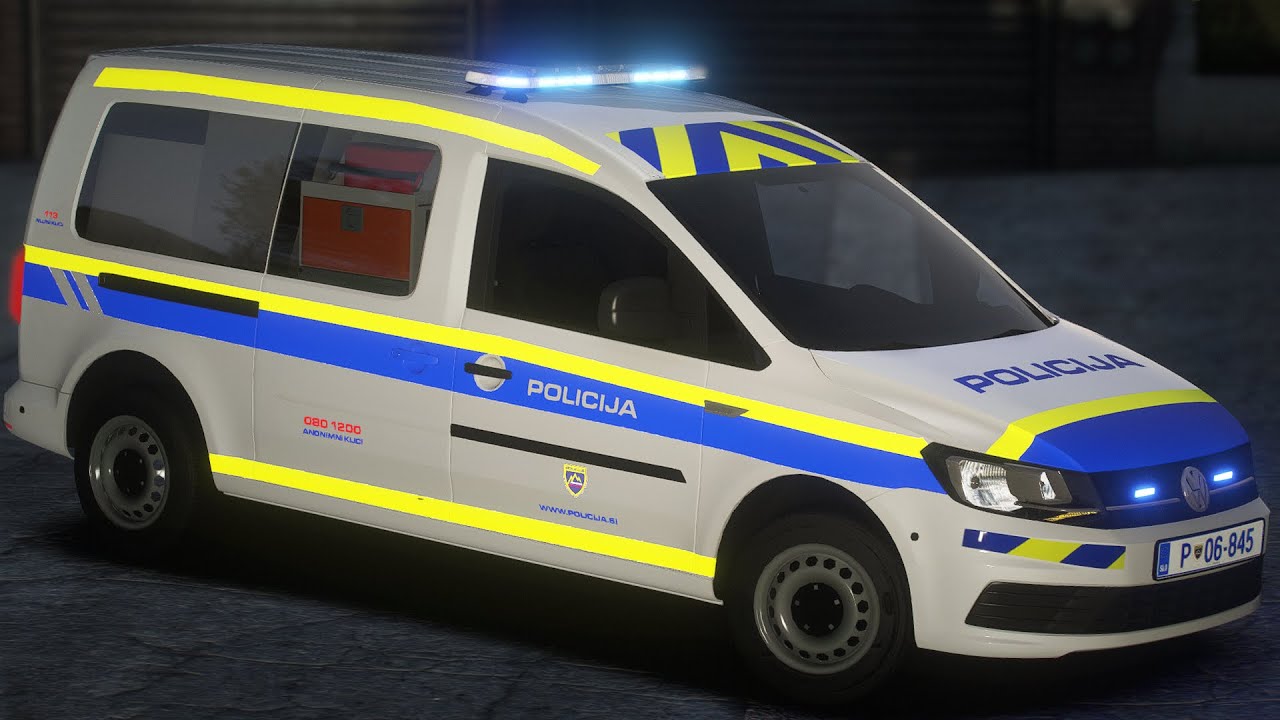 POLICIJSKO VOZILO VW CADDY PASJA ENOTA | GTA 5 | FiveM - YouTube