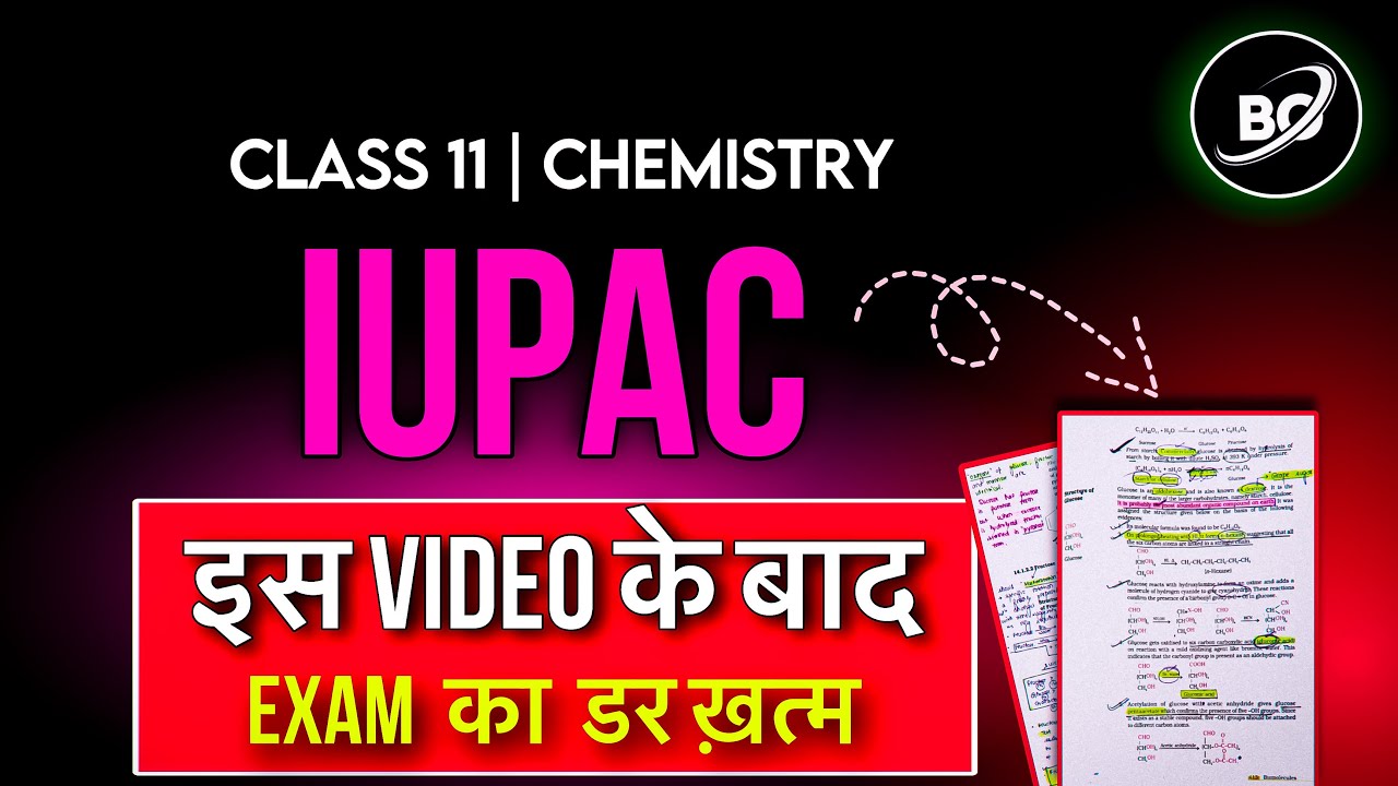 IUPAC Nomenclature Class 11 | Easy Explanation with Tricks | CBSE Board ...