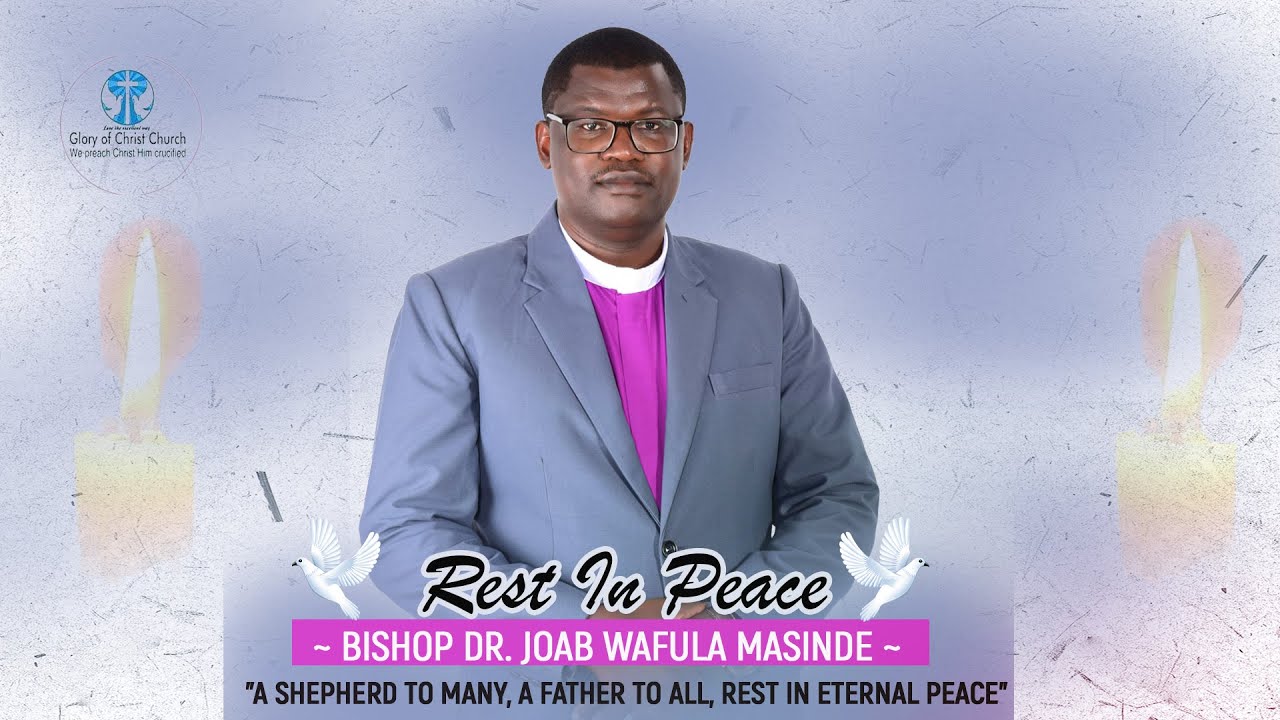 Bishop Joab Masinde Memorial service - YouTube
