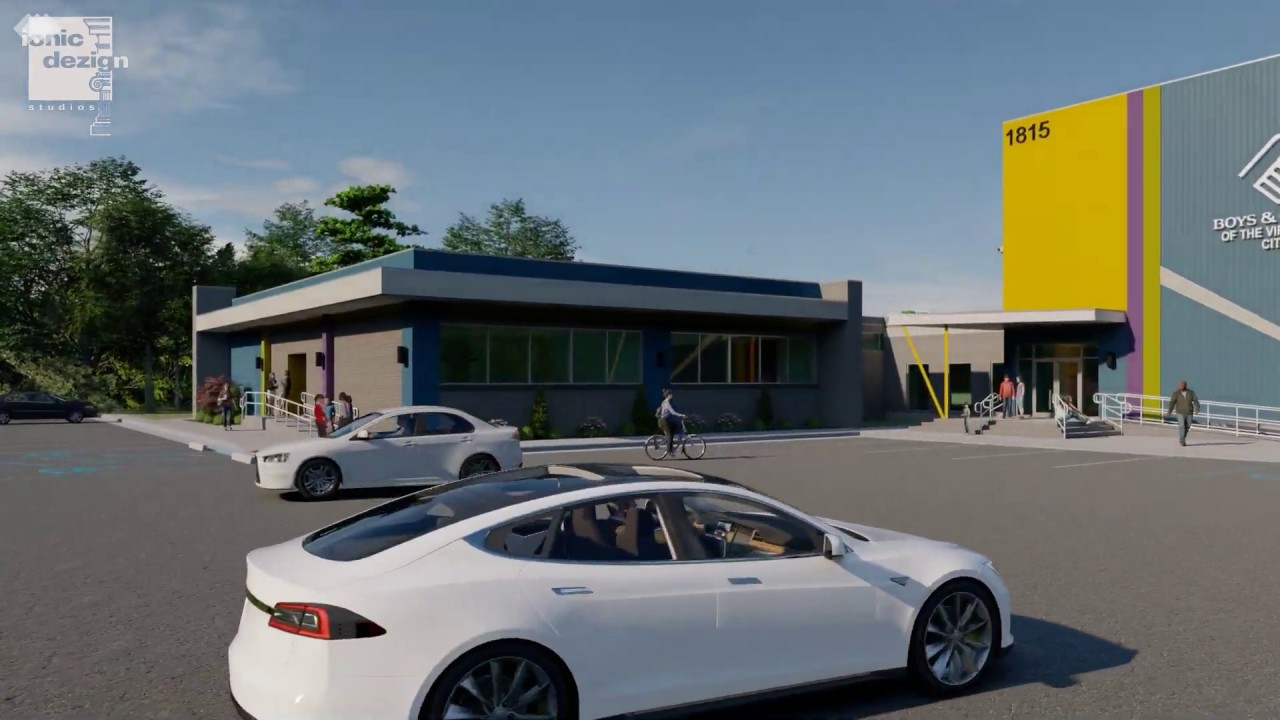 Ionic DeZign Studios 3D Render: Boys and Girls Clubs of Virginia Peninsula - YouTube