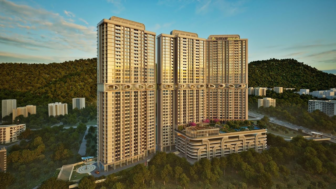 ASHAR MERAC Shreenagar, Wagle Estate, Thane 1 bed, 2 bed & 3 bed ...