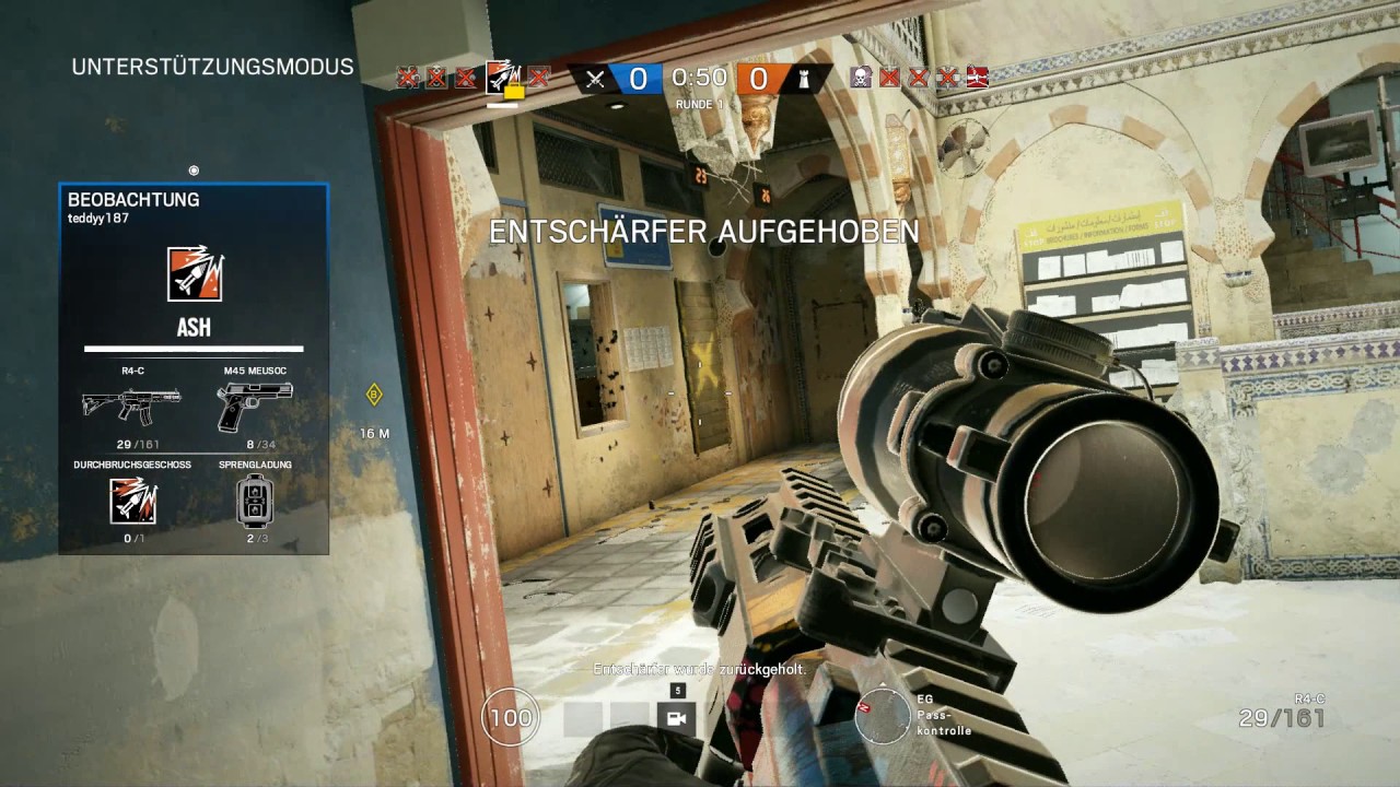 Rainbow Six Siege Teddy Action - YouTube