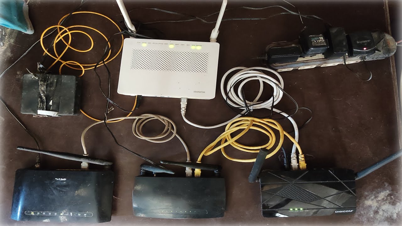 How To Connect Multiple Router 1 Network || how to configure secondery ...