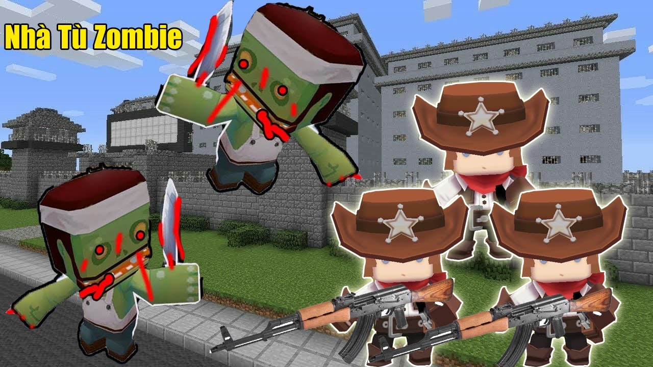 MINI GAME : ĐẠI DỊCH ZOMBIE TRONG MINI WORLD ** THỬ THÁCH VƯỢT QUA ĐẠI ...