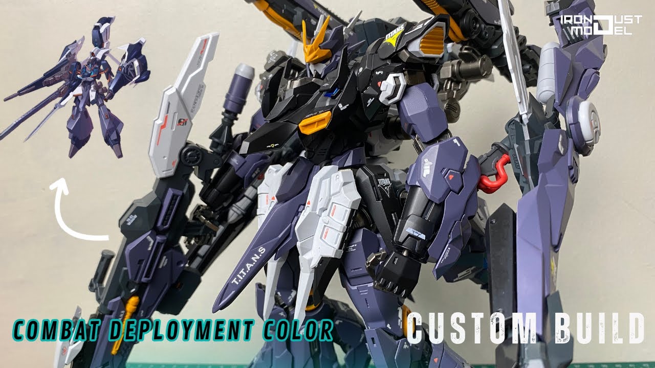 Zao Workshop Oracle 1/100 Model Kit TITANS Color Custom Paint - YouTube
