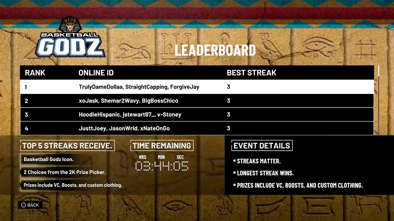 Nba 2k20 Live basketball gods Elite 3 Grind!! - YouTube