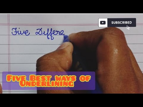 Five Best Ways of Heading Underline| Top Scoring Heading Underline ...