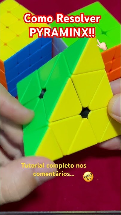 🤓Como montar Pyraminx: Tutorial completo e rápido para iniciantes! # ...