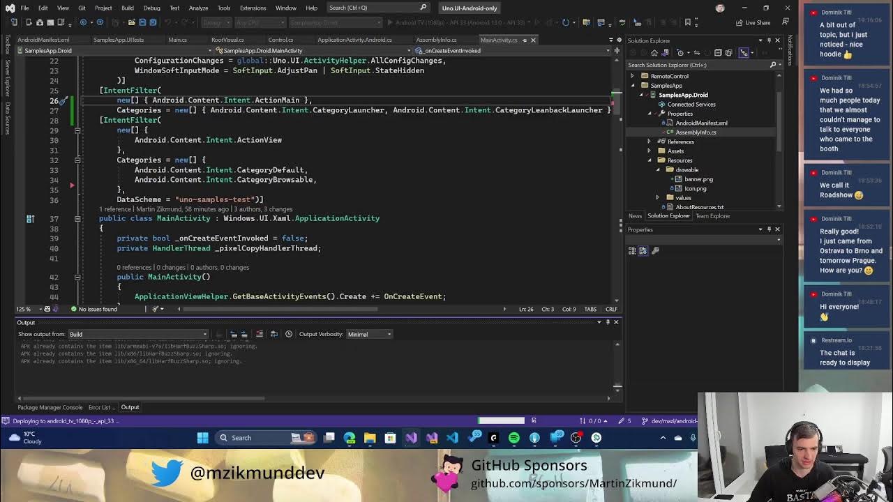 Live Coding - Uno Platform Android keyboard and TV remote input - YouTube