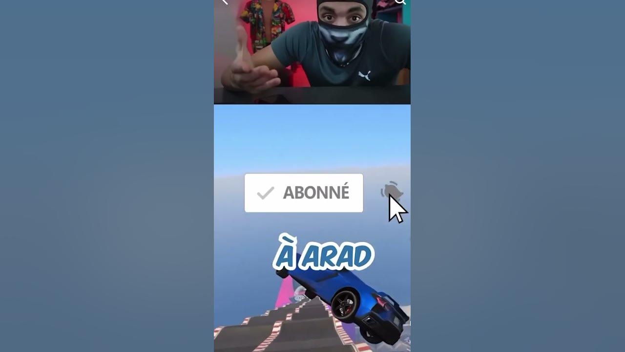 Je suis LE FAUX ARAD abonnez-vous pour qu’on le dépasse - YouTube