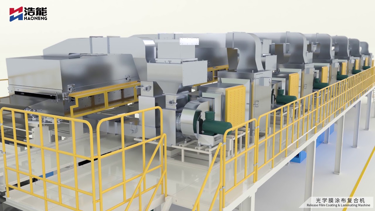 Optical Thin-film Coating&Drying&Laminating Machine - YouTube