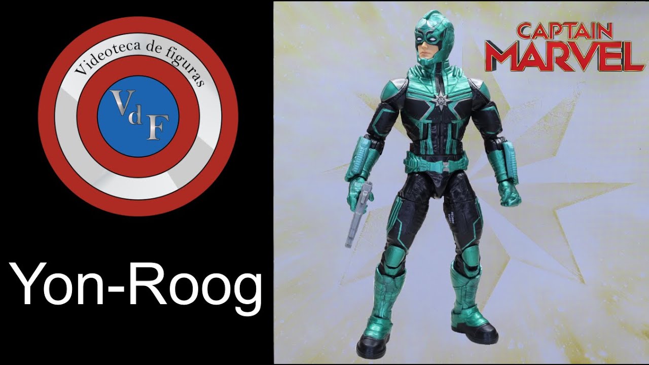 Yon Rogg marvel legends - captain marvel - YouTube