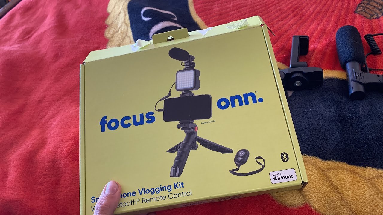 Cheap vlogging kit for beginners ( focus onn) - YouTube
