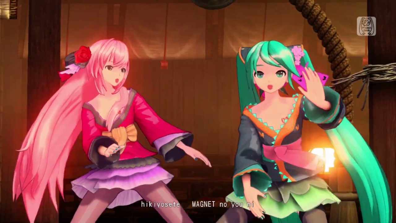 Project DIVA MegaMix - magnet【TOON】 - YouTube