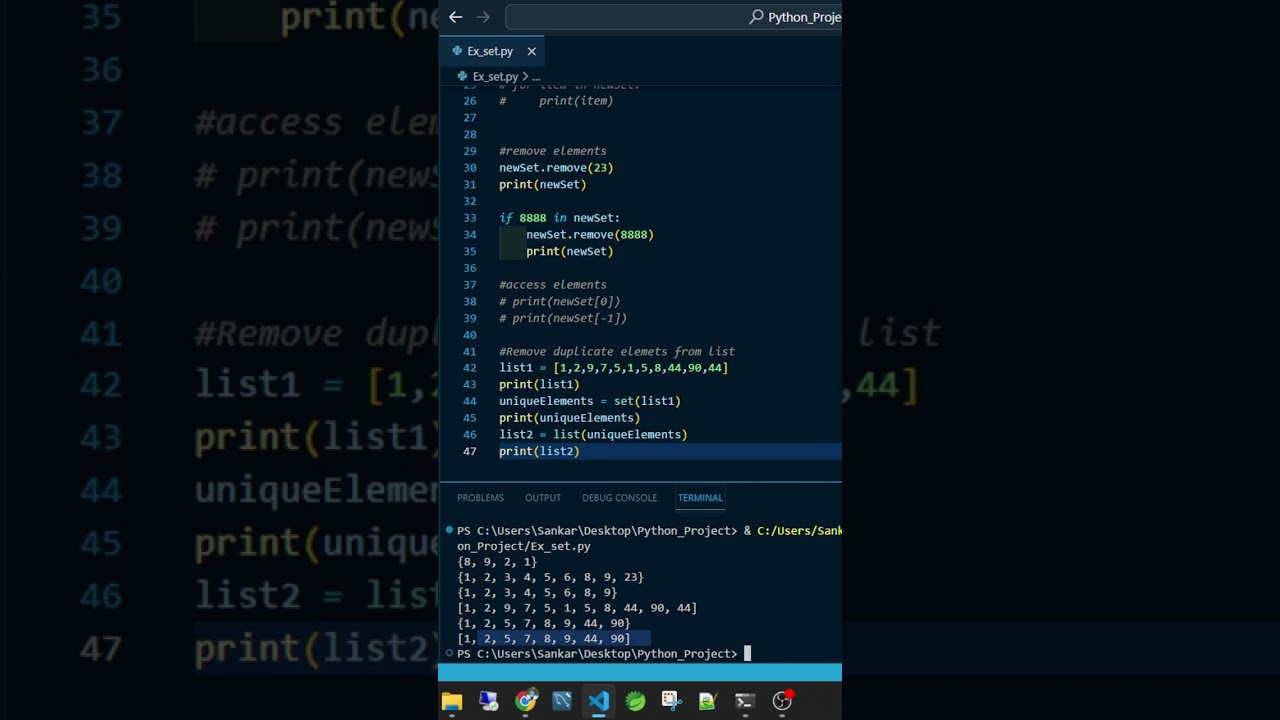 How To Use Set In Python How To Store Unique Elements In Python How To Use Set In Python How To Store Unique Elements In Python
