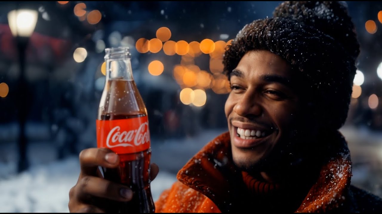 A tribute to Coke-Cola's 2024 Christmas all-AI commercial, our second ...