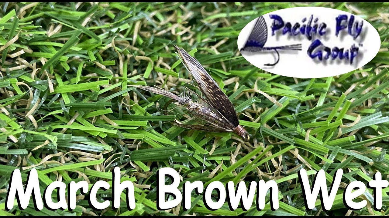 Обзор мушки PFG March Brown Wet по заказу Fmagazin - YouTube
