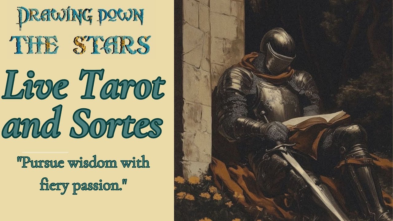 "Pursue wisdom with fiery passion." Live Tarot and Sortes with Snappy ...