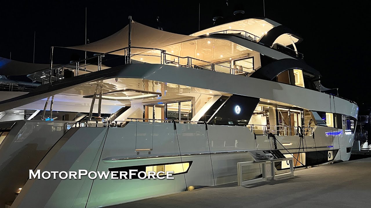 Touring 2023 Ocean Alexander 35R Luxury Yacht - YouTube