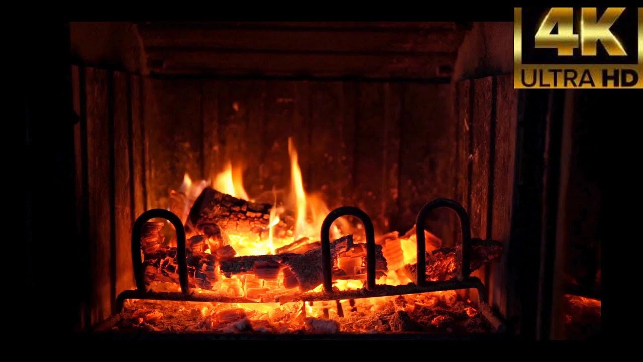 Fireplace 4K Ambience | Fire Sound Relax Or Sleep 🔥 - YouTube