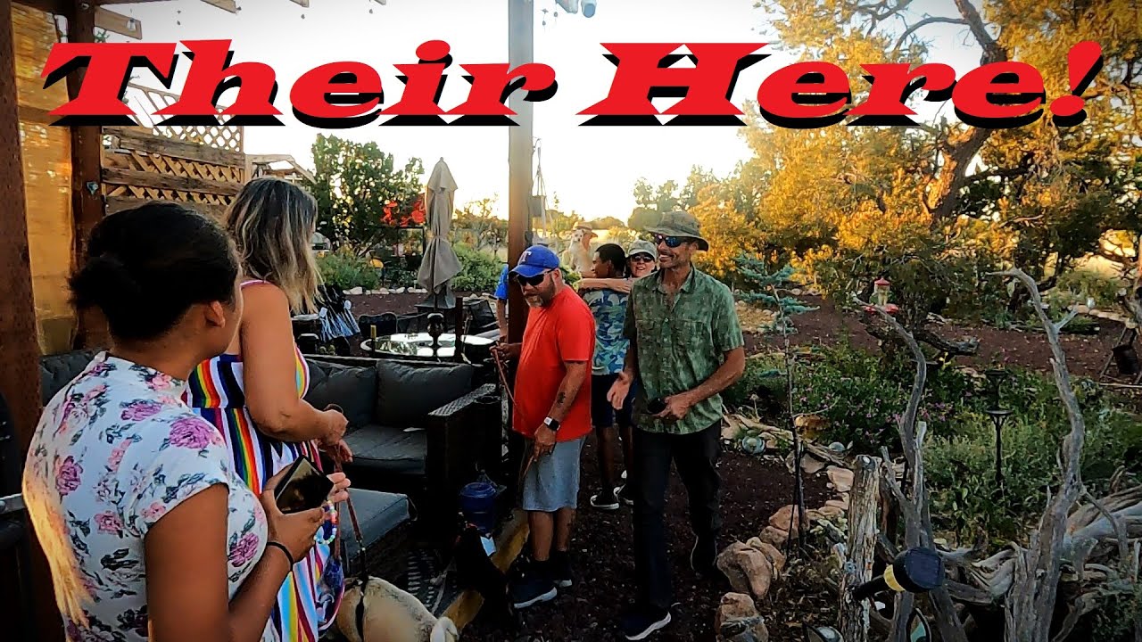 Eric Nomadic Fanatic & Full Tiny House Arrive At Base Camp - YouTube