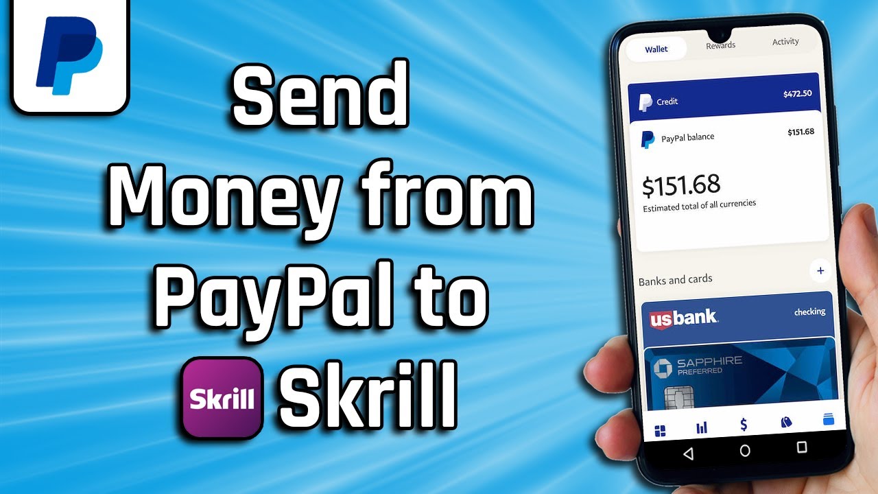 How To Send Money From PayPal To Skrill (easy) - YouTube