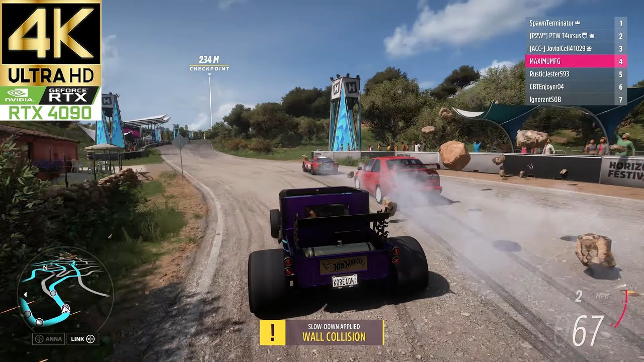 FORZA HORIZON 5 INSANE 4K Max Graphics ONLINE MULTIPLAYER OPEN RACING ...