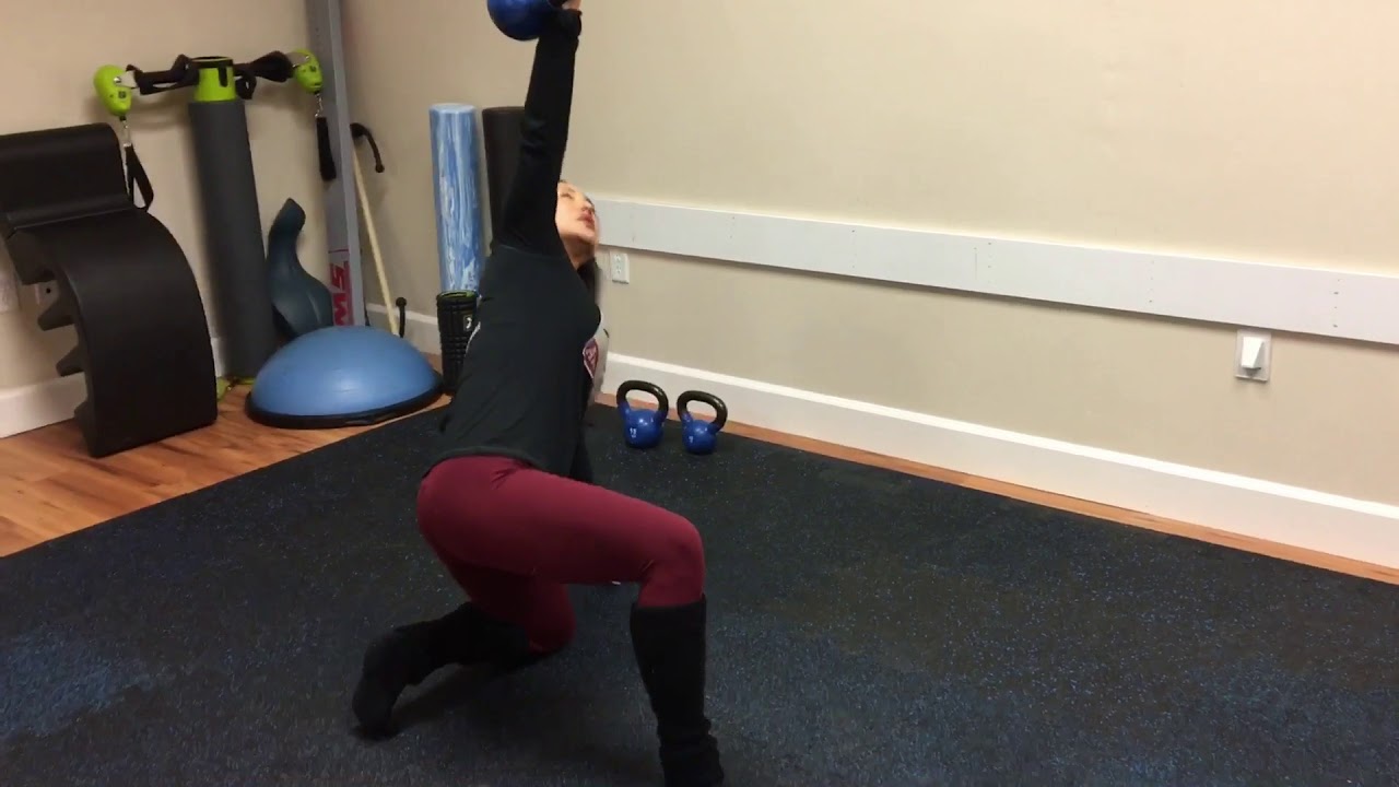 Kettlebell/Pilates flow - YouTube