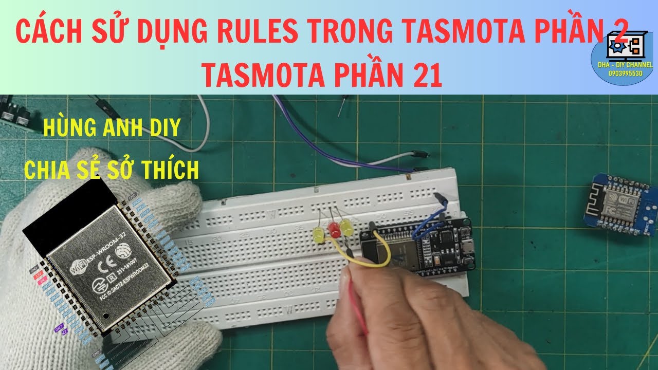Cách sử dụng rule trong tasmota phần 2 | Hùng Anh DIY | - YouTube