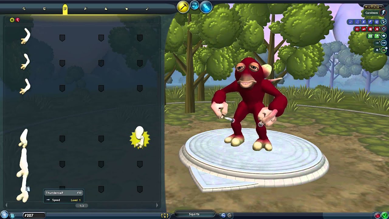 Thwargle Plays Spore: Land Stage 3 - YouTube