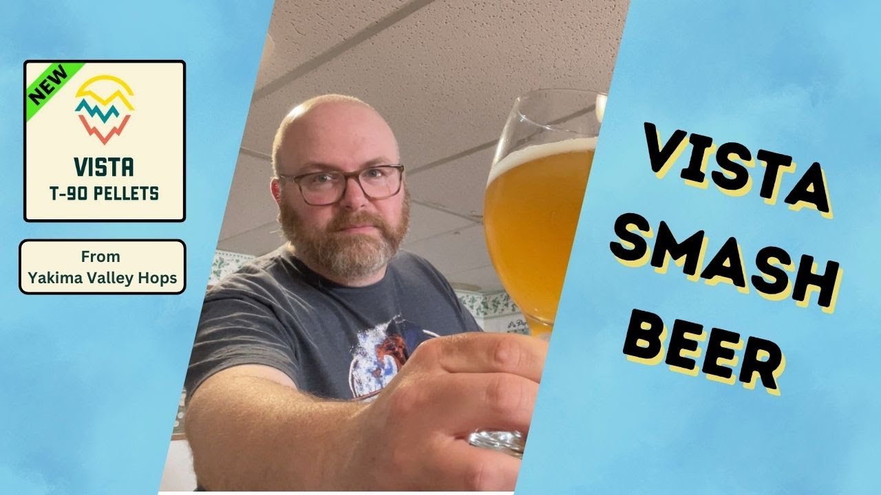What do Vista Hops taste like? SMaSH Beer Experiment - Brew Dudes - YouTube