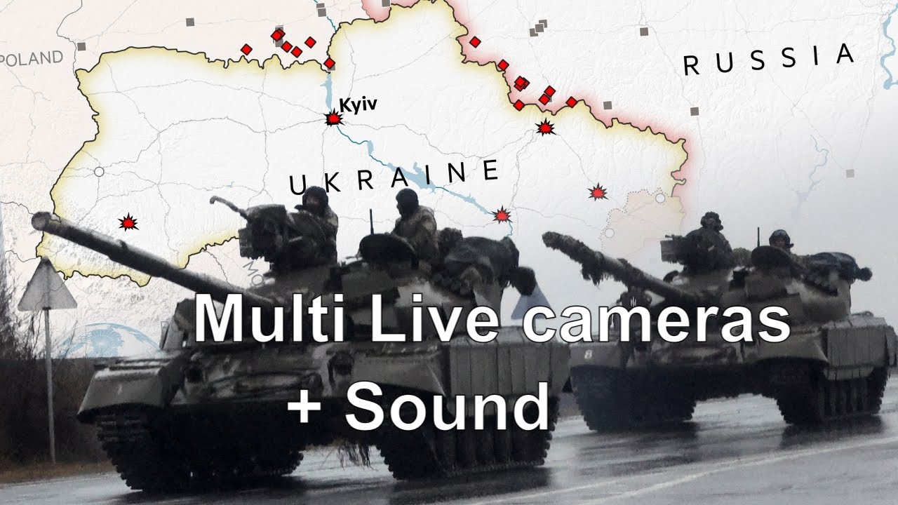 Ukraine live cameras REPLAY |Live cameras | w sound #kharkiv #kiev # ...