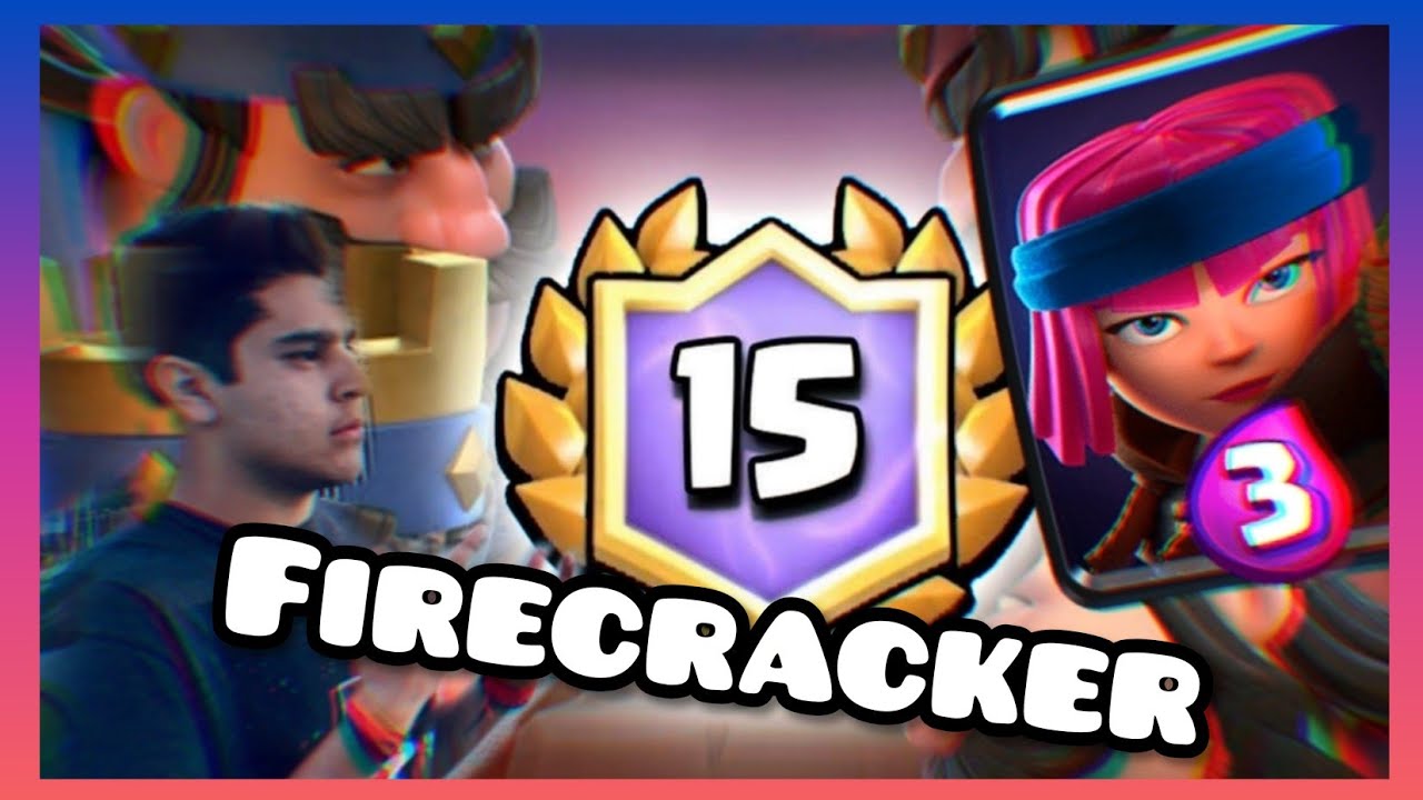 HOW TO WIN?!?! FireCracker Challenge!?!?! - 15 Win Clash Royale🐰 - YouTube
