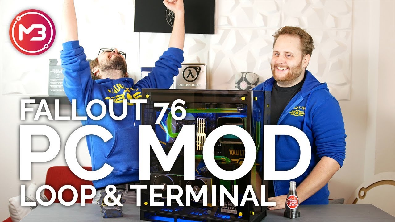 Fallout 76 PC build watercooled with Terminal - YouTube