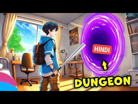 ( HINDI ) Bullied Boy Gets a Secret Dungeon at Home and Becomes the Strongest! | Overpowered MC