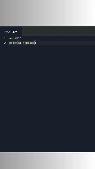 Replace Text in Strings with Python! - YouTube