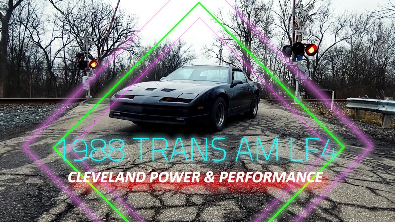 1988 Trans Am LF4 Twin Turbo - YouTube