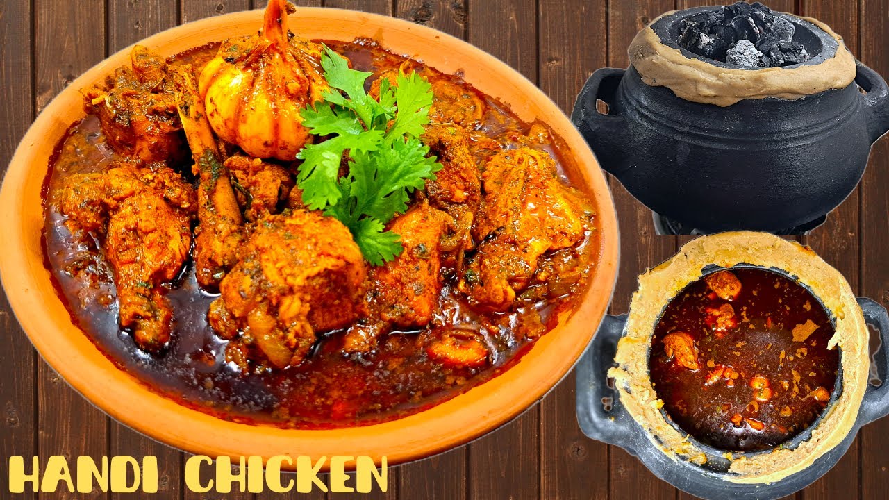 Handi Chicken | Chicken Handi Dhaba Style | Restaurant Style Chicken ...