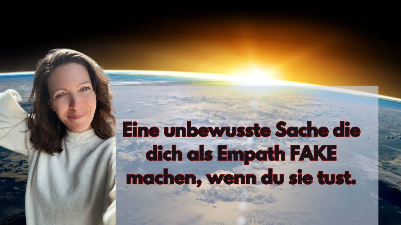 Wie du als Empath FAKE bist ohne es zu merken 😣 - YouTube
