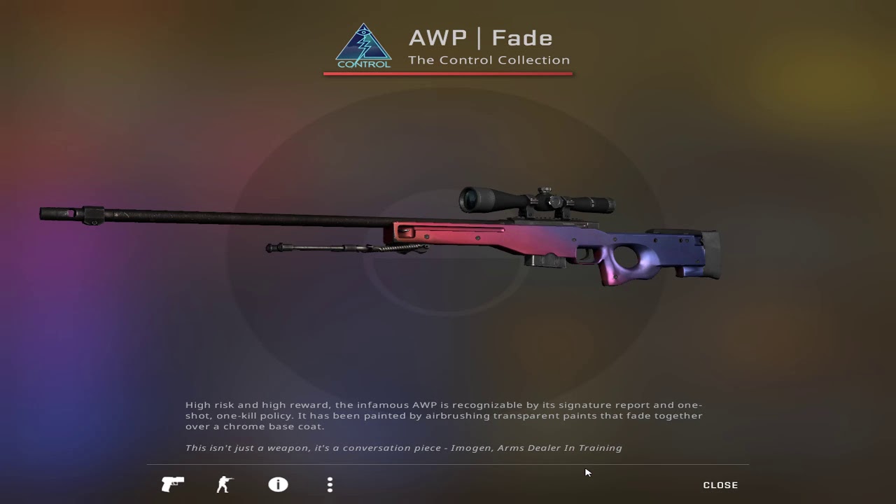 AWP Fade Unboxing - Operation Broken Fang bc - YouTube