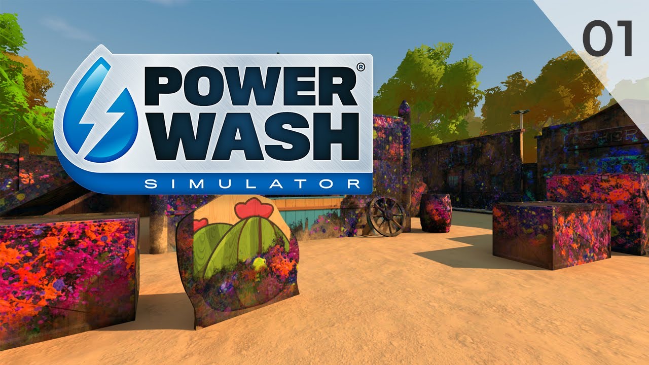Phenexa - PowerWash Simulator: Update 1.4 - Paintball Arena (Part 1/2 ...