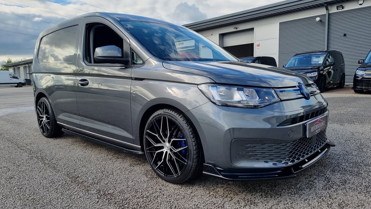 vw caddy mk5 commerce plus modified Lowered spoiler leather alloys ...