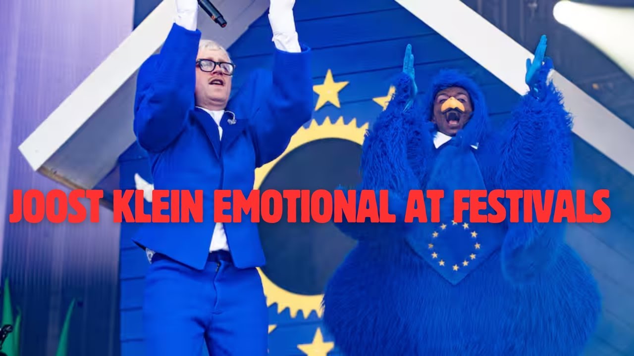 Joost Klein EMOTIONAL at the FESTIVALS!🤧 - YouTube