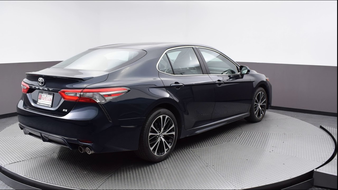 2018 Dark Blue Toyota Camry 4D Sedan #JU501851 - YouTube