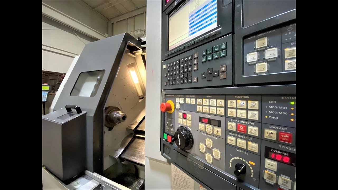 Mori Seiki SL-154SY Live Tool Y Axis Sub Spindle CNC Lathe (2002 ...