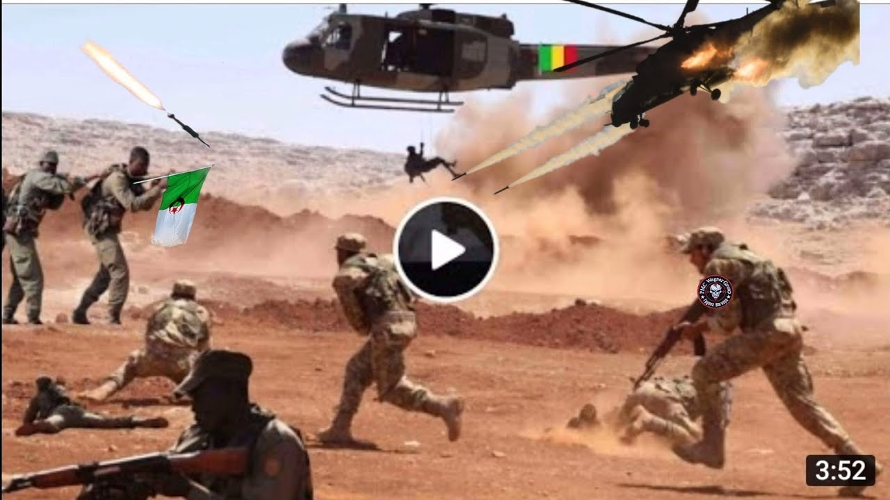 Le Mali et l'Algérie entre en gu€rre, c'est vraiment très grave ce 03 ...