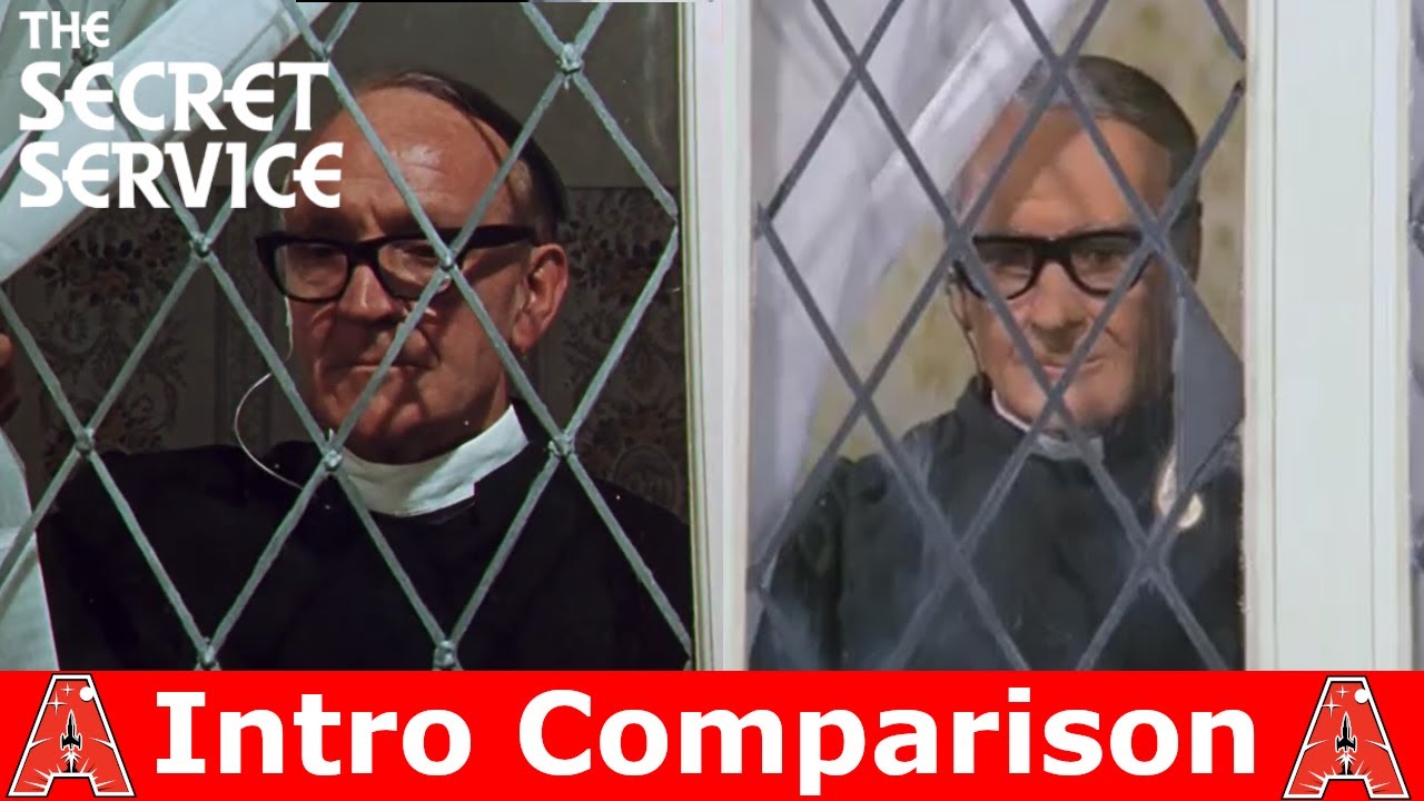 Gerry Anderson's: The Secret Service intro comparison - YouTube